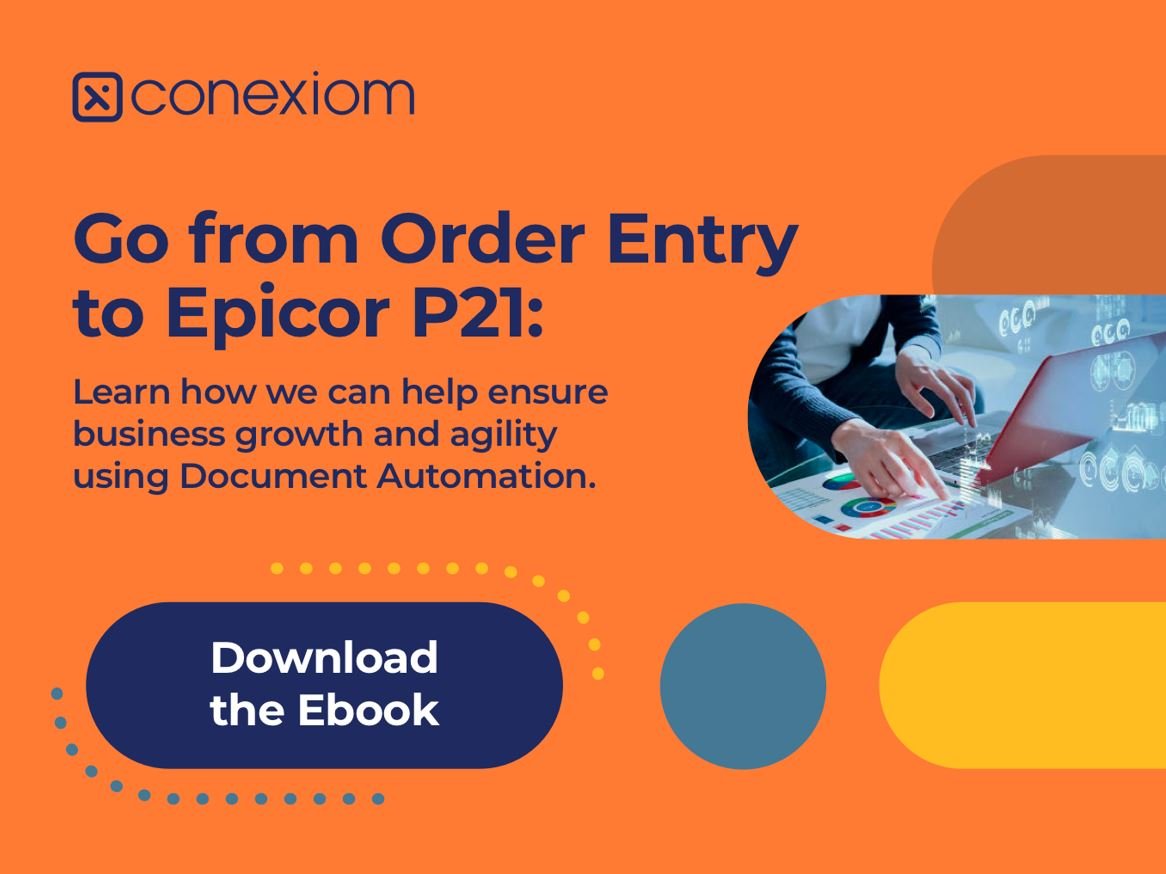 From Order Entry to Epicor P21